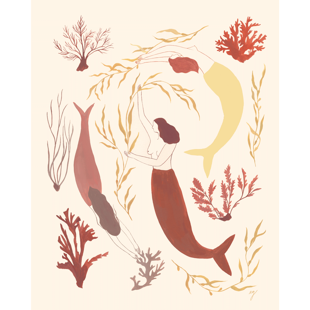 3 Muses Print – Elana Gabrielle